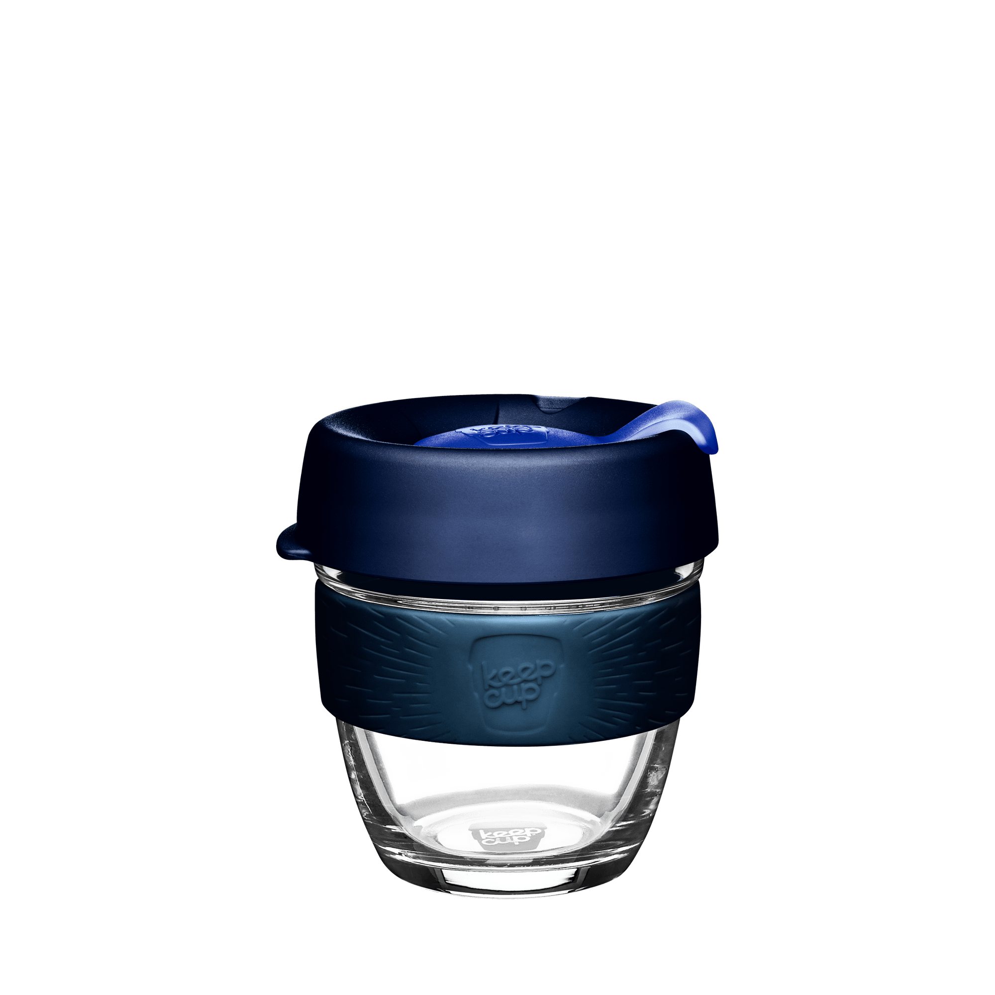 KeepCup Brew 8oz Ink | Glass Reusable Coffee Cup